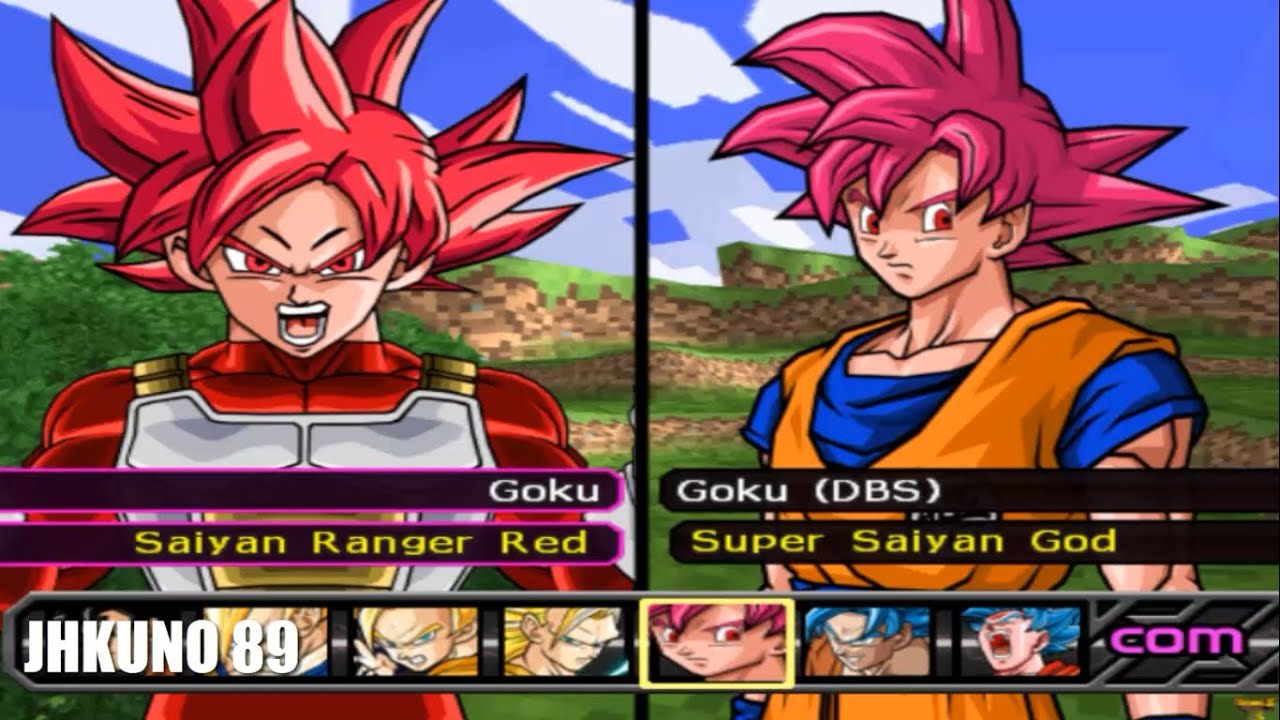 GOKU SAIYAN RANGER RED TEAM vs GOKU SSJ GOD TEAM | DRAGON BALL Z ...
