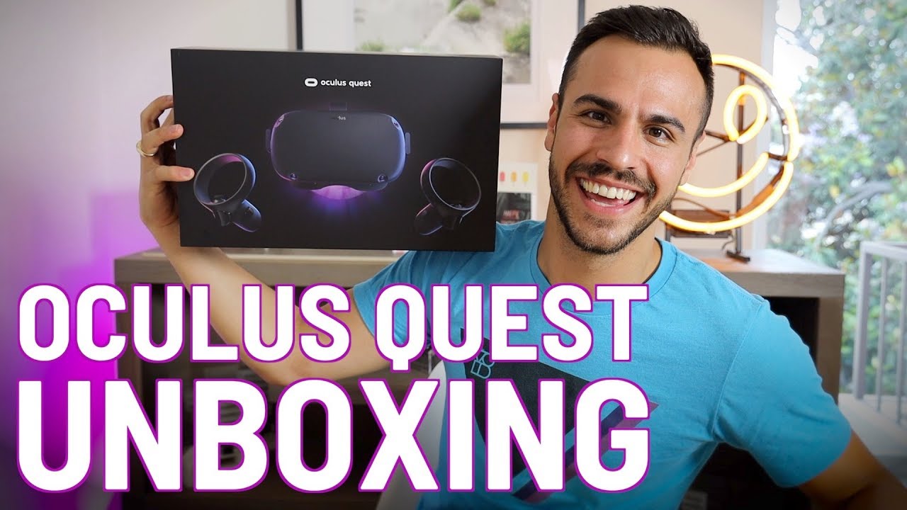 Unboxing the Oculus Quest - Standalone VR Headset - YouTube