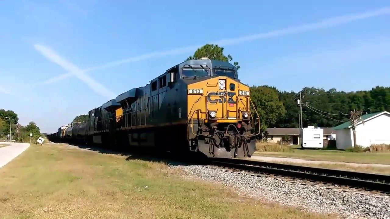 CSX Railfanning Central Florida Bone Valley 2016 - YouTube