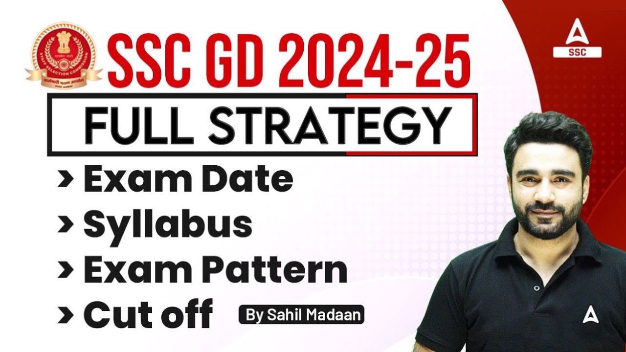 SSC GD 2024-25 l SSC GD Syllabus, Exam Pattern, Cut Off, Exam Date | By ...