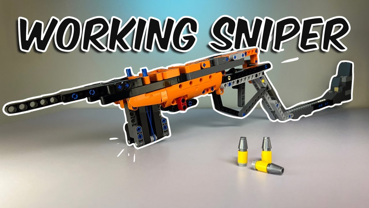 WORKING LEGO SNIPER RIFLE (MOC) - YouTube