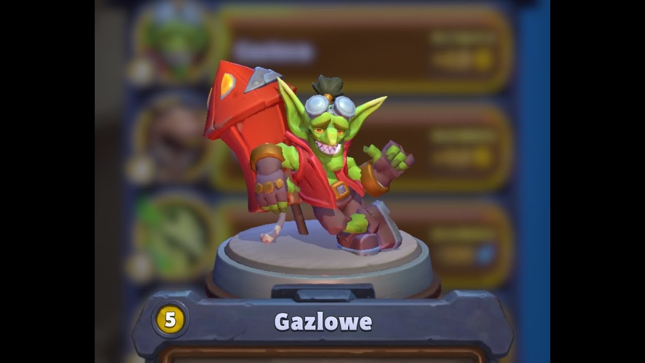 Warcraft Rumble - Gazlowe Gameplay - YouTube