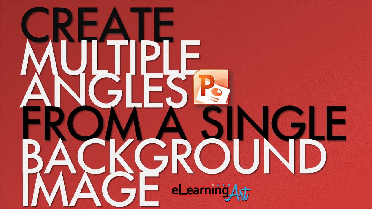 Create multiple angles from a single background image - YouTube
