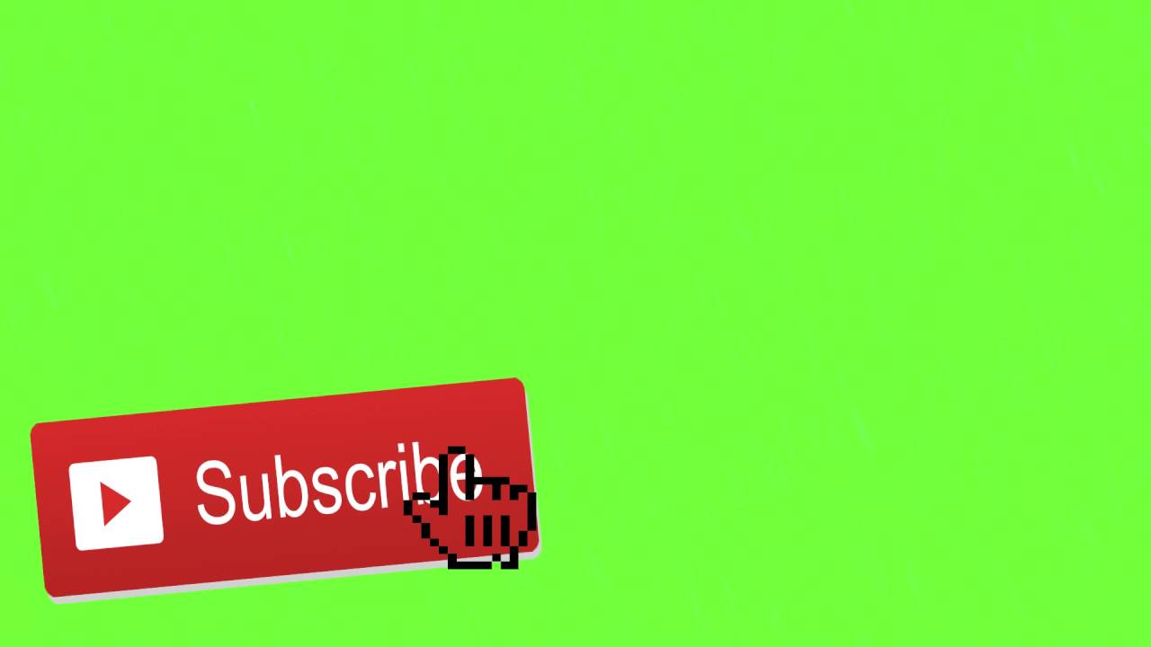 Subscribe Button Green Screen - YouTube
