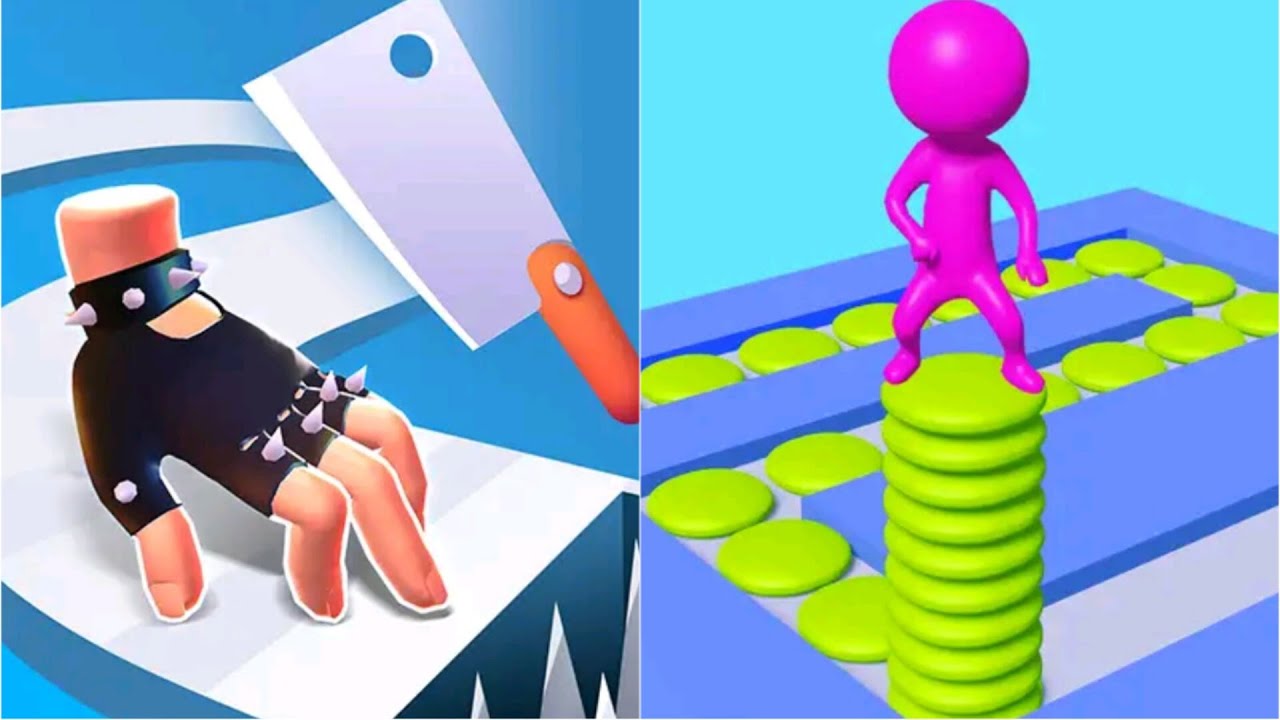 Hands Rush 3D🆚stacky Dash NEW GAME UPDATE - YouTube
