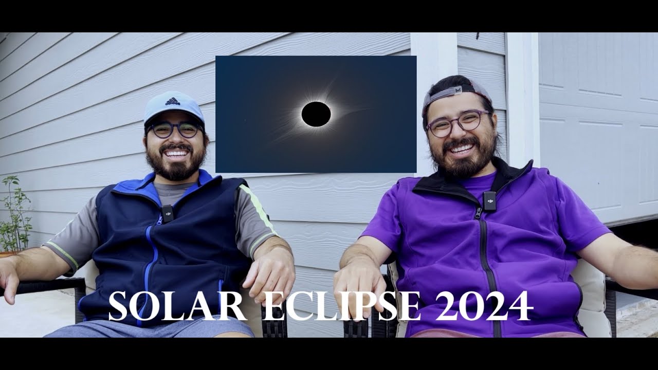 The G Twins Experience the 2024 Solar Eclipse - YouTube