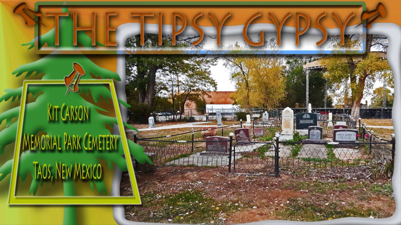 Historic Kit Carson Memorial Cemetery In Historic Taos New Mexico A ...