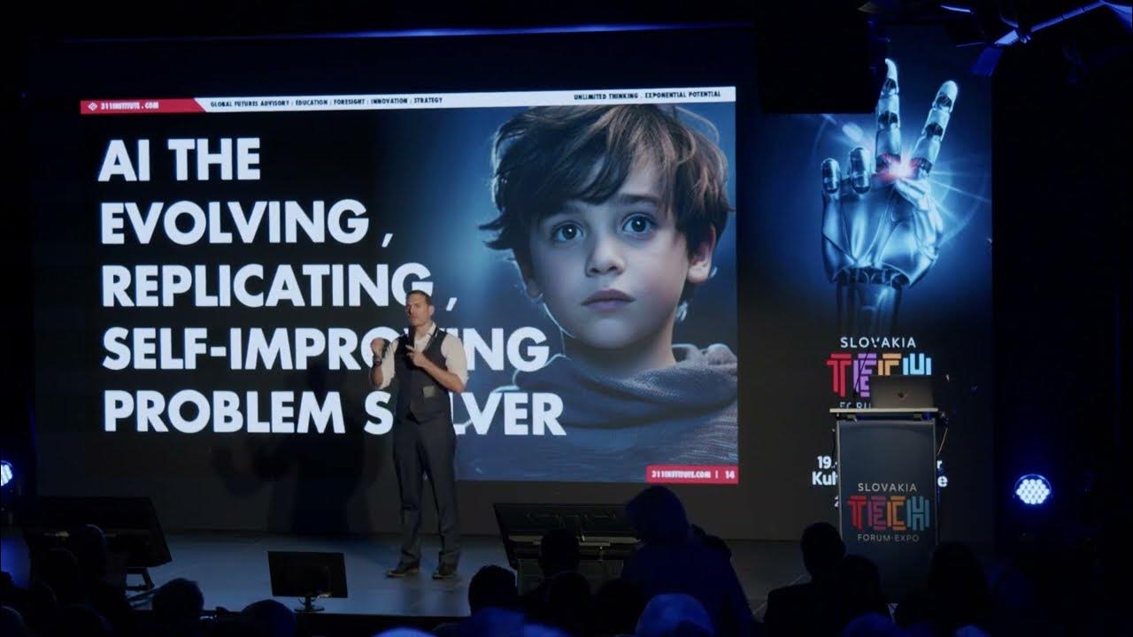 The Future of AI and Generative AI 2040 | SlovakiaTech | Matthew Griffin | AI Keynote Speaker ...
