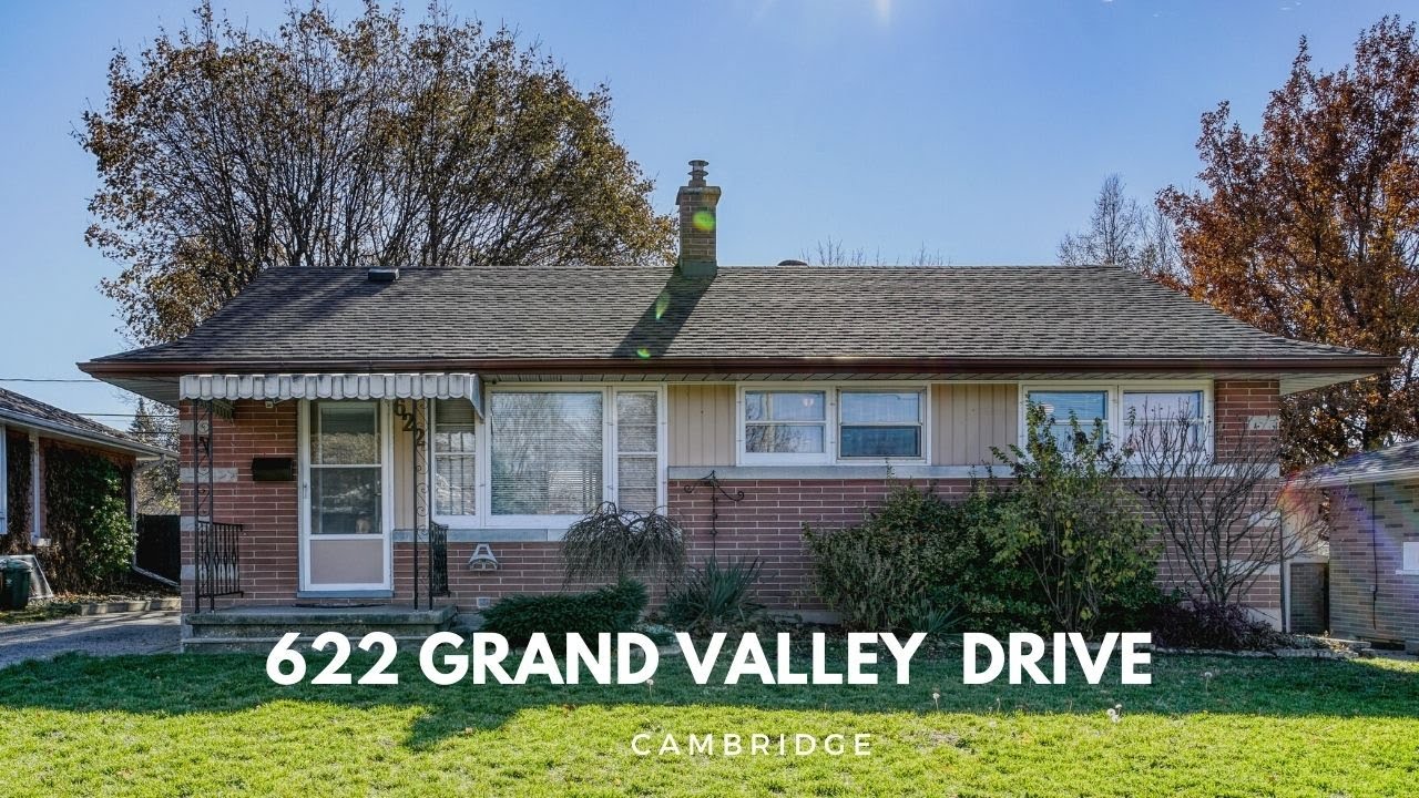 Cambridge Real Estate Video 622 Grand Valley Drive David Kivell - YouTube