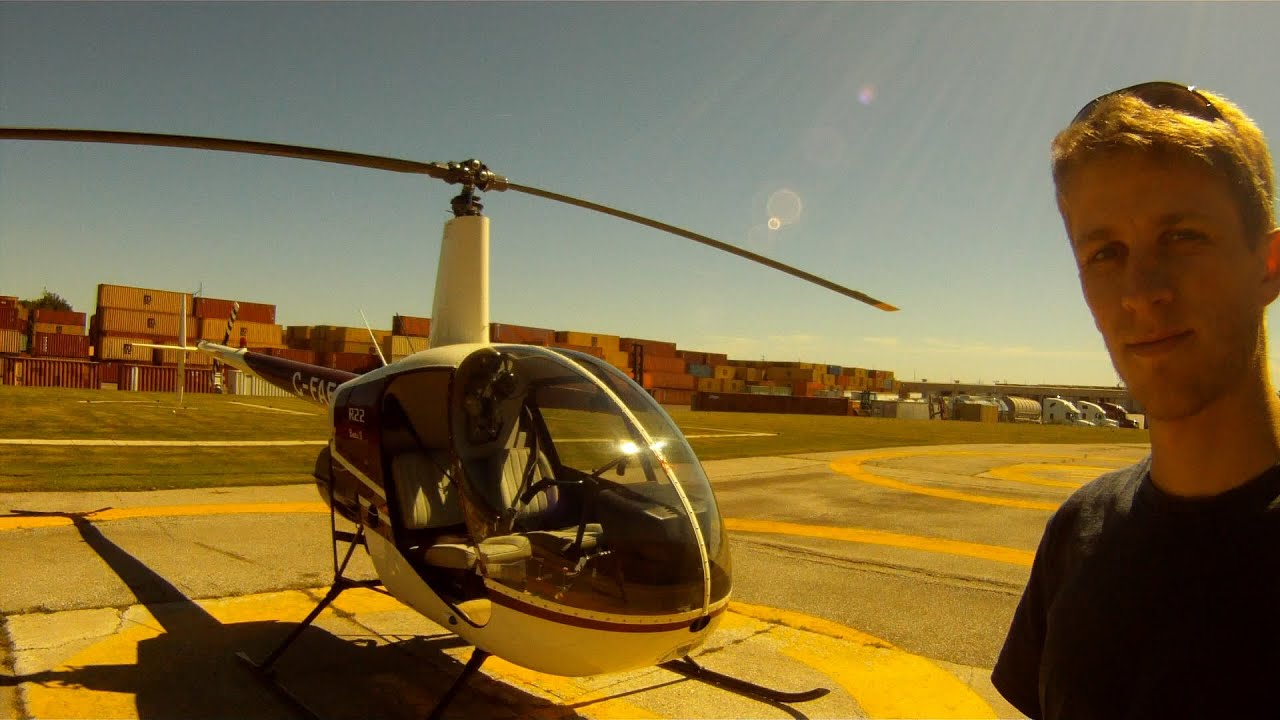 John's first Helicopter Flight! - YouTube