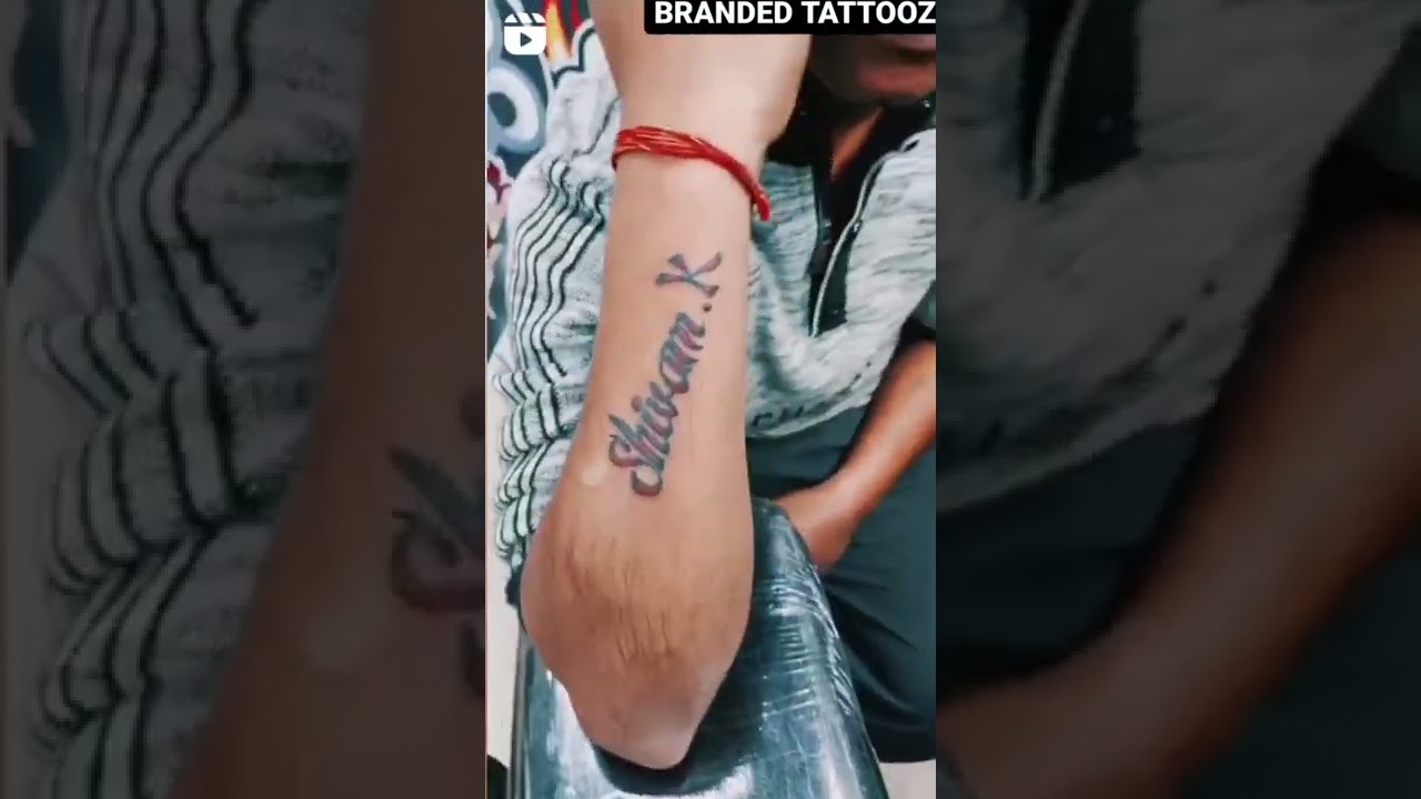 Shivam Name Tattoo