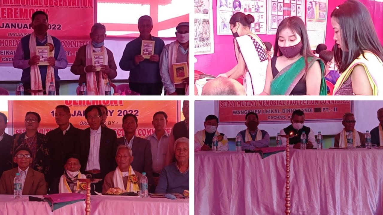 SEPOY MUTINY MEMORIAL CEREMONY ( NGAITHEM INGKHOM ) Wangkhem leikai 12 ...