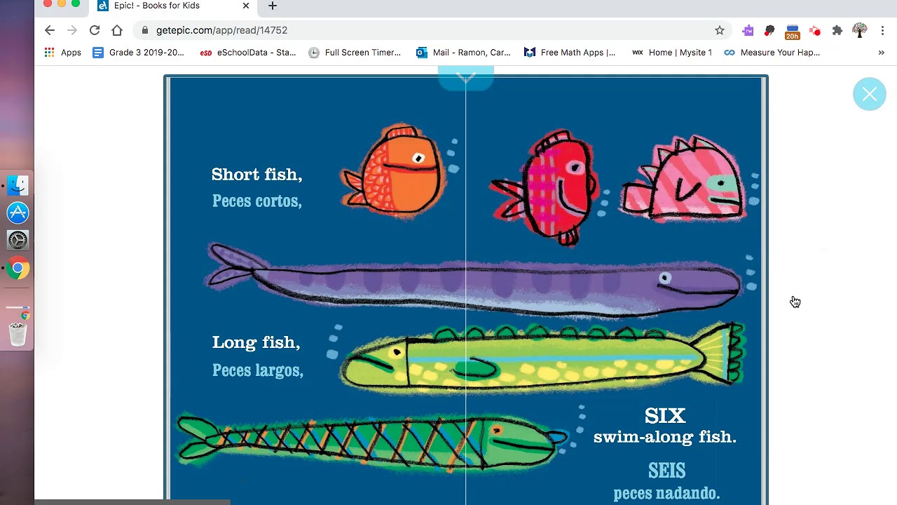 10 Little Fish book - YouTube