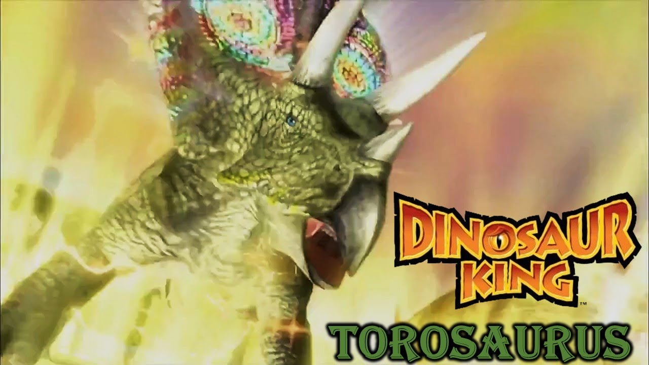 Dinosaur King torosaurus screen time - YouTube