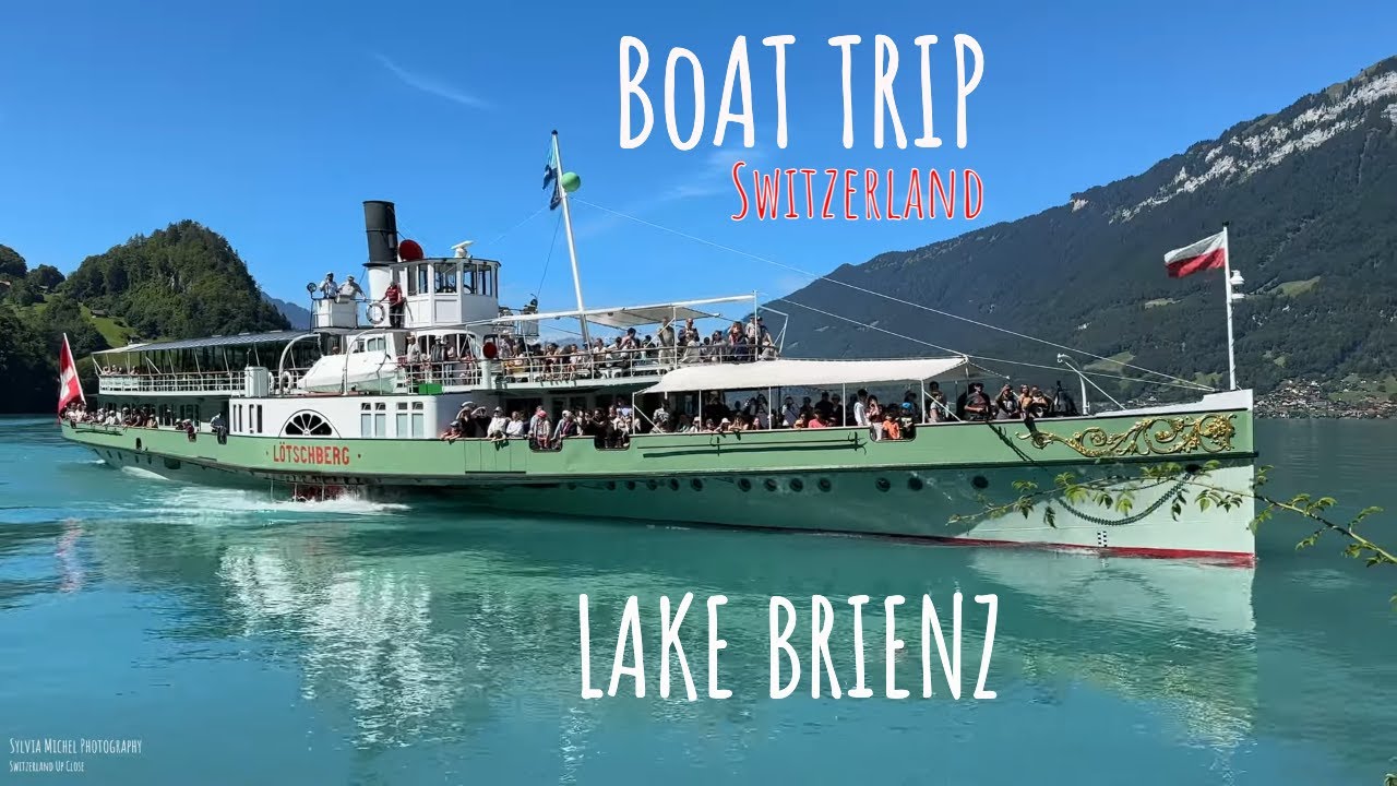 Most beautiful boat trip in Switzerland - Lake Brienz 4K - YouTube