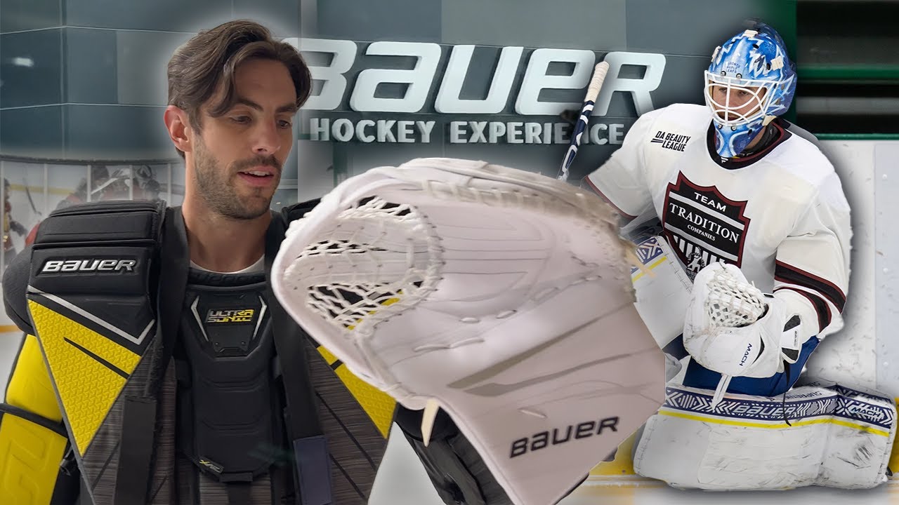 Testing Bauer HyperLite 2 Pads and Vapor 90 glove | Kasimir Kaskisuo ...