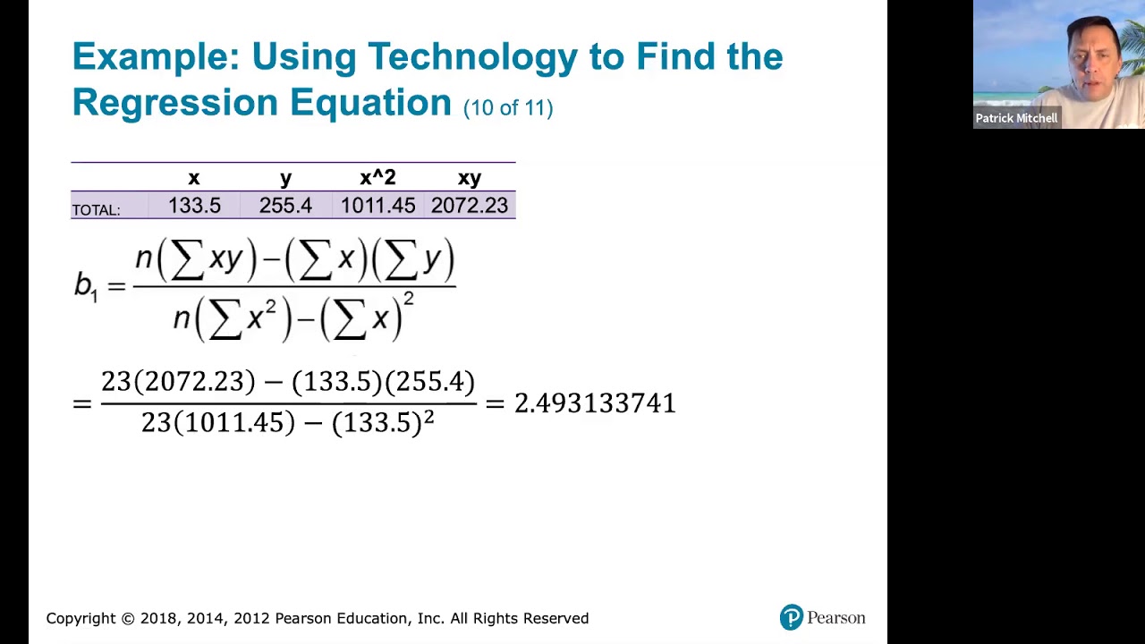 10-2 Regression - YouTube