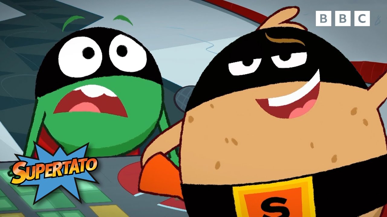 Superhero Veggies Save the Day! 🎉 EXCITING Adventures with Supertato # ...