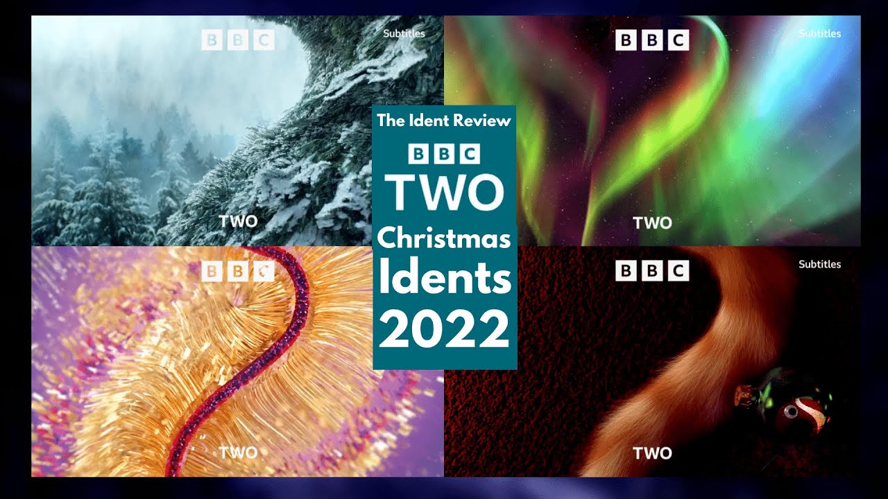 BBC Two 2021/22 Christmas Idents | The Ident Review - YouTube