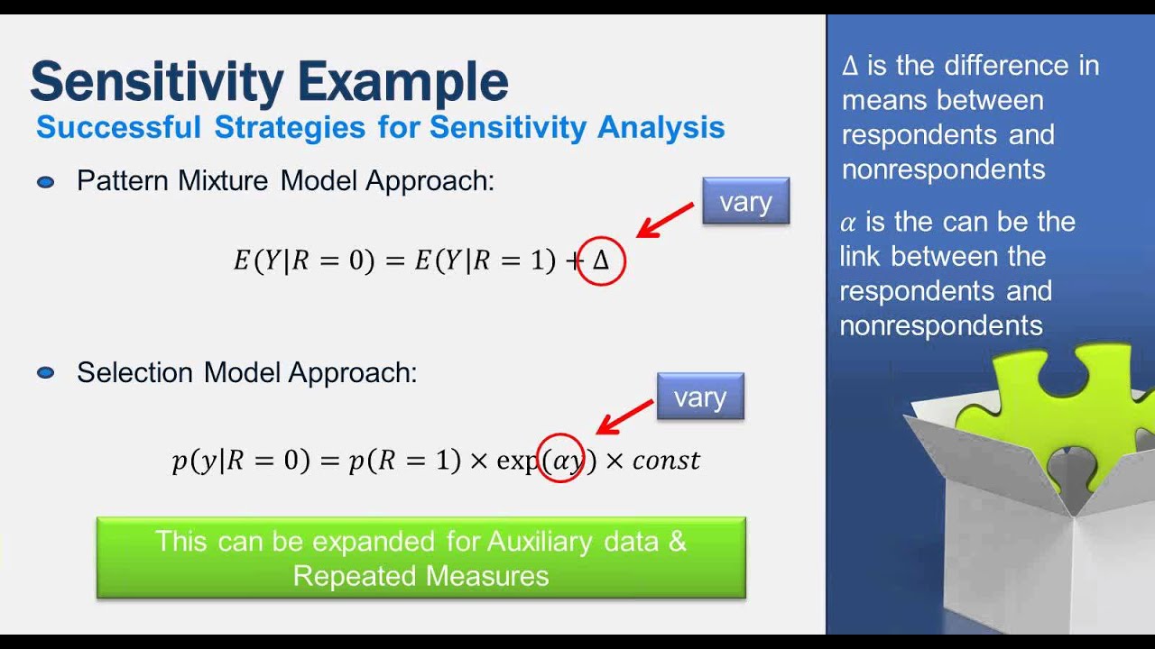Successful Strategies For Sensitivity Analysis Youtube