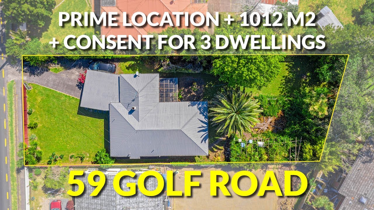 Prime Location + 1012 m2 + Consent for Three Dwellings - YouTube