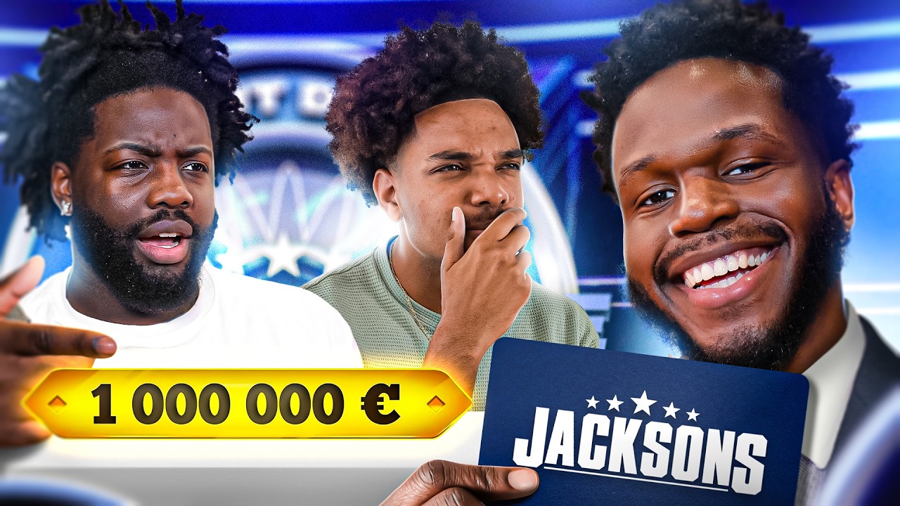 QUI VEUT DEVENIR MILLIONNAIRE ? MASTERCLASS D'EVAN - LES JACKSONS - YouTube