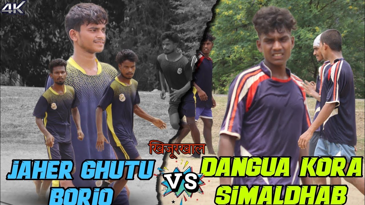 JAHER GHUTU (0) 🆚 FC DANGUA KORA TEAM(1) ll FOOTBALL HIGHLIGHTS ⚽ (AT - KHIJUR KHAL BARHAIT ...