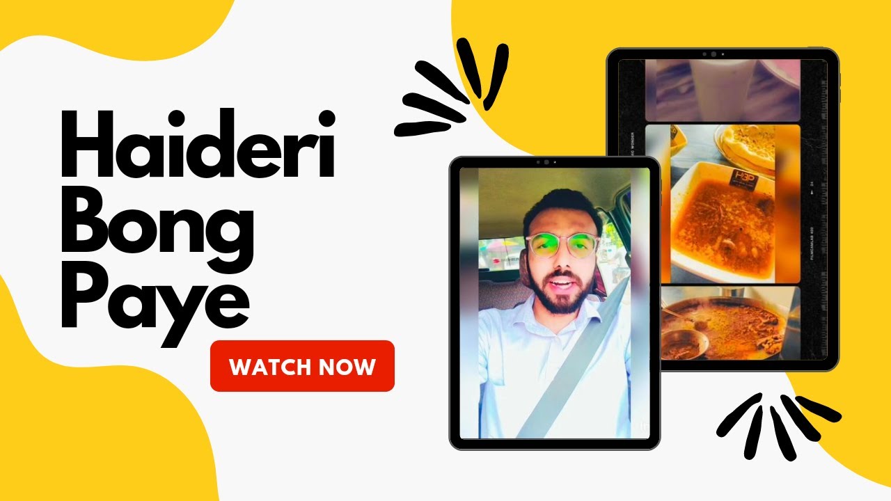 haideri bong paye |best bong paye in Lahore - YouTube