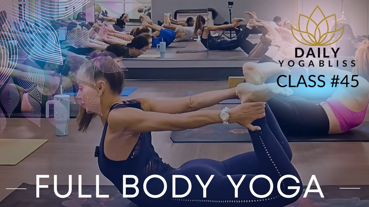 60-MIN SWEATY YOGA WORKOUT + ABS (weight loss, flexibility, balance ...
