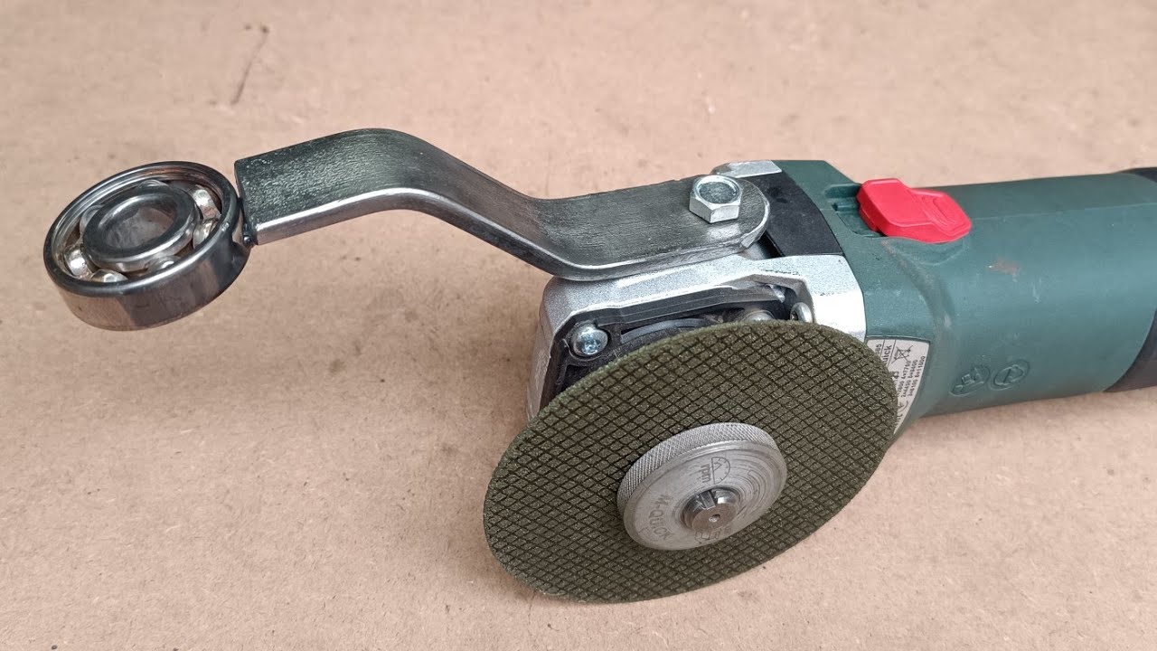 BREAKTHROUGH IDEA: DIY Adapter For Angle Grinder Anyone Can Make ...