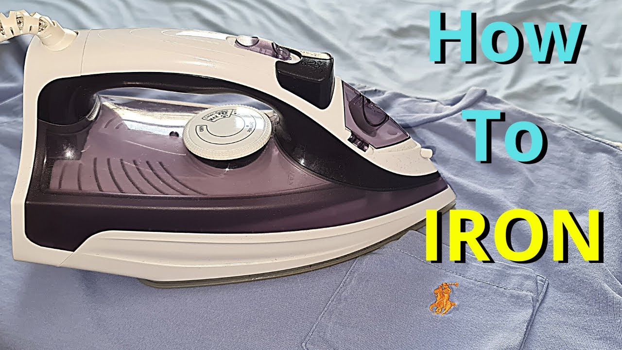 How To Iron Clothes - Easy and Simple - YouTube