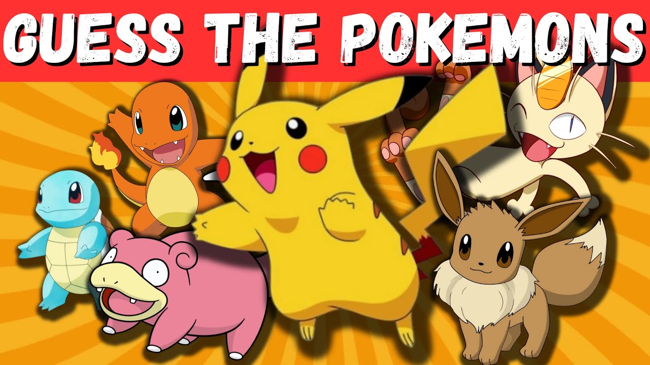 Guess the MOST popular POKEMON | FUN pokemon QUIZ - YouTube
