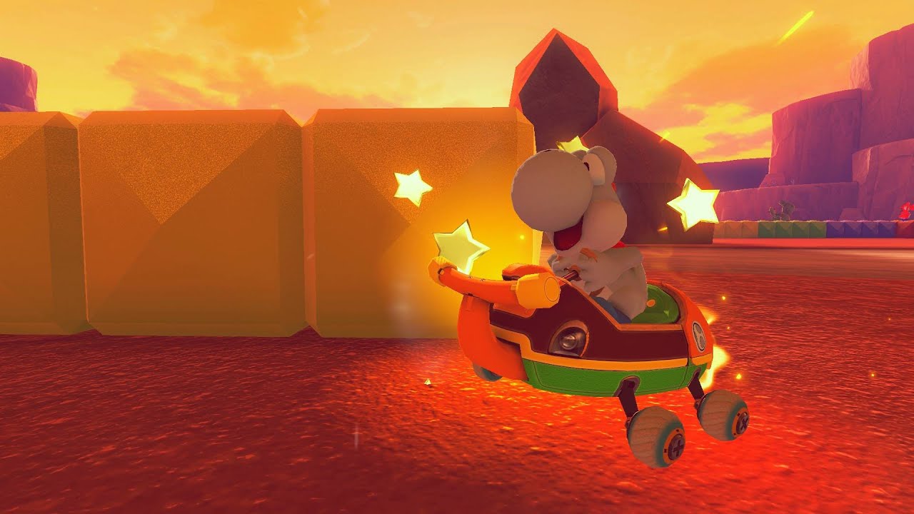 GBA Sunset Wilds [150cc] - 1:32.261 - Y146 (Mario Kart 8 Deluxe World ...