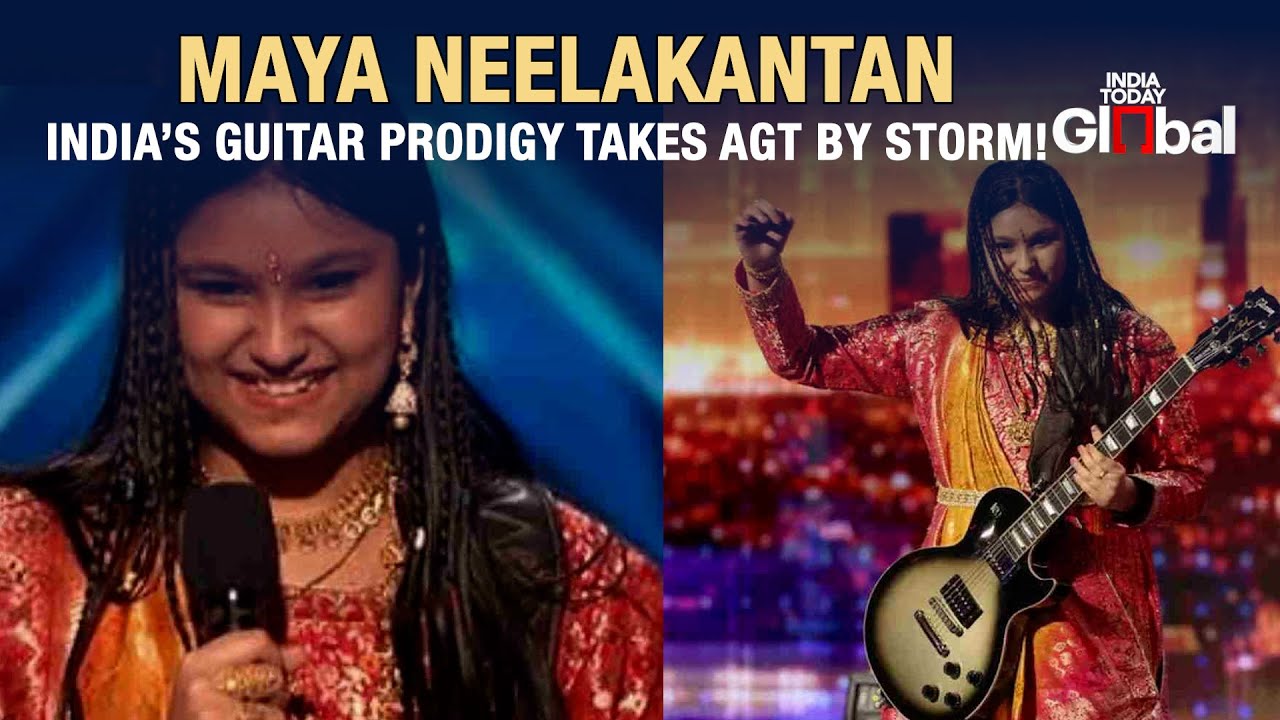 11-Year-Old Guitar Prodigy Maya Neelakantan Wows World With Unique ...