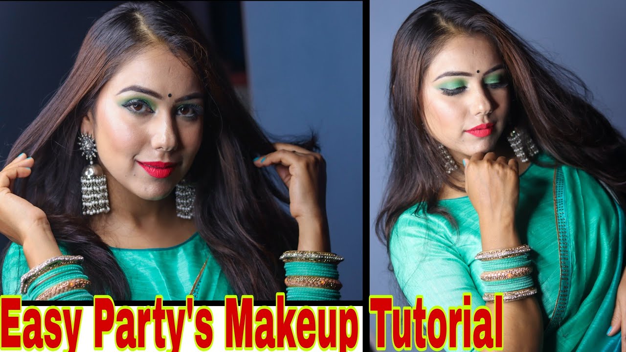 Beginner मेकअप एसे करें😊Step by Step Full Makeup Tutorial For Parties ...