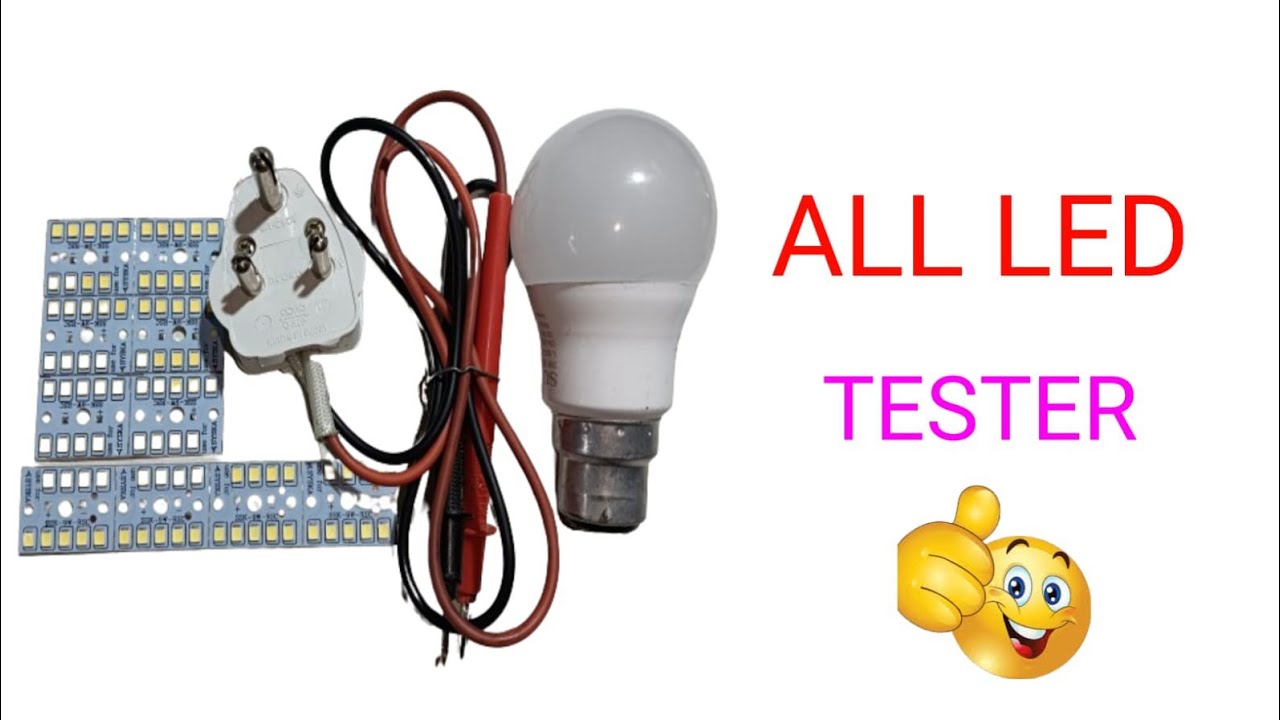 how to make super led tester | diy led tester | vk electrical guru ...