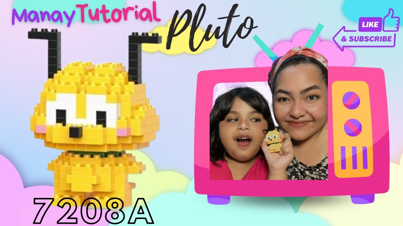LEGO MINI BUILD PLUTO 7208A MY BLOCKS TUTORIAL - YouTube