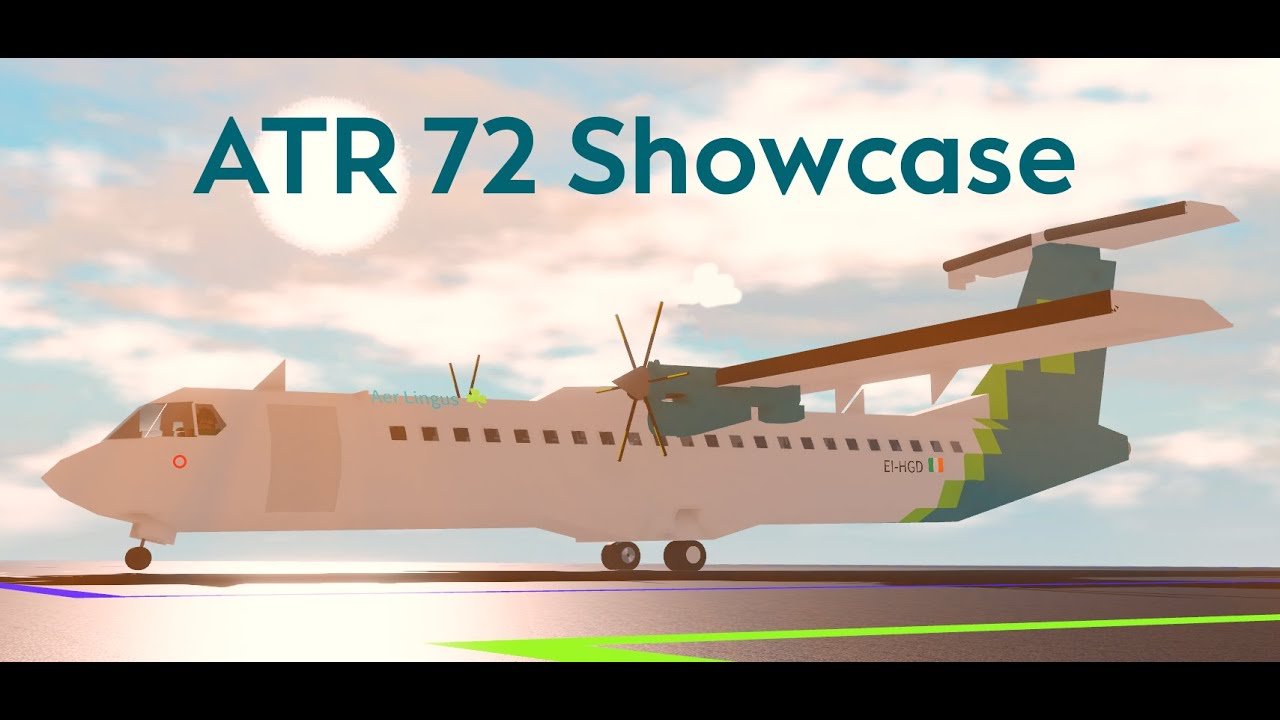 ATR 72-600 Showcase | Plane Crazy Roblox - YouTube