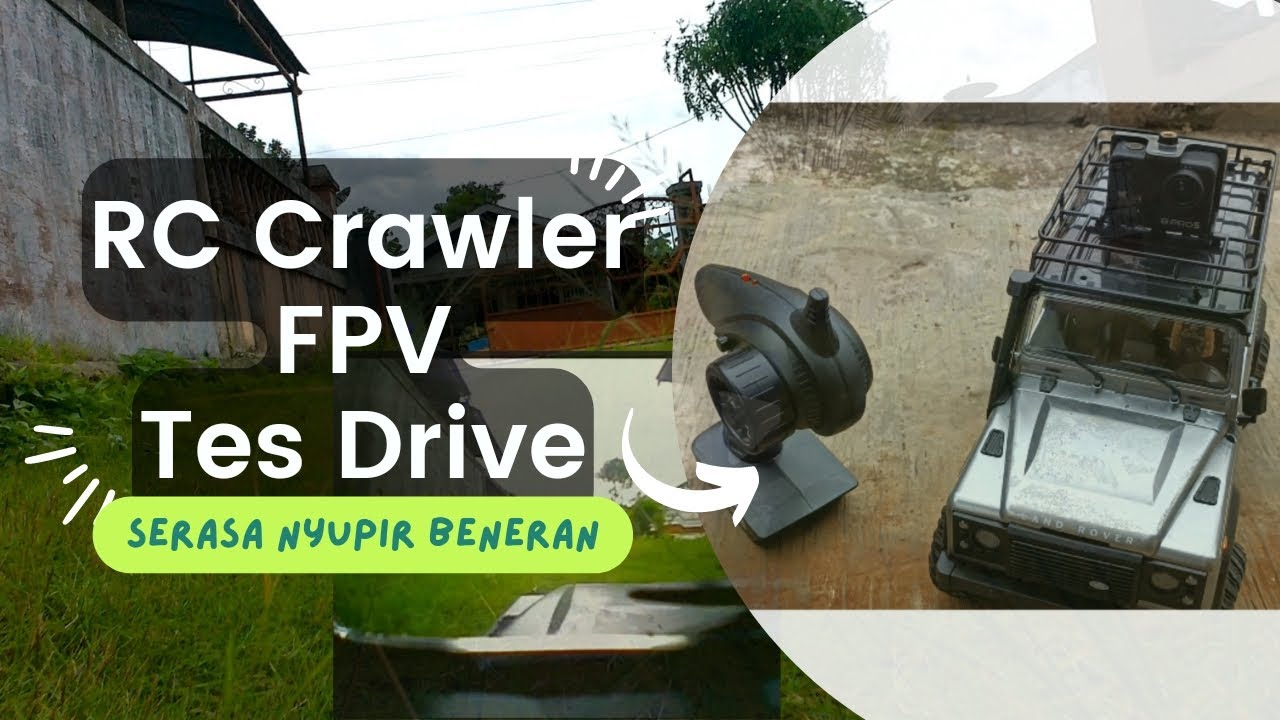 RC FPV Test Drive MN99s Crawler + FPV Camera - YouTube