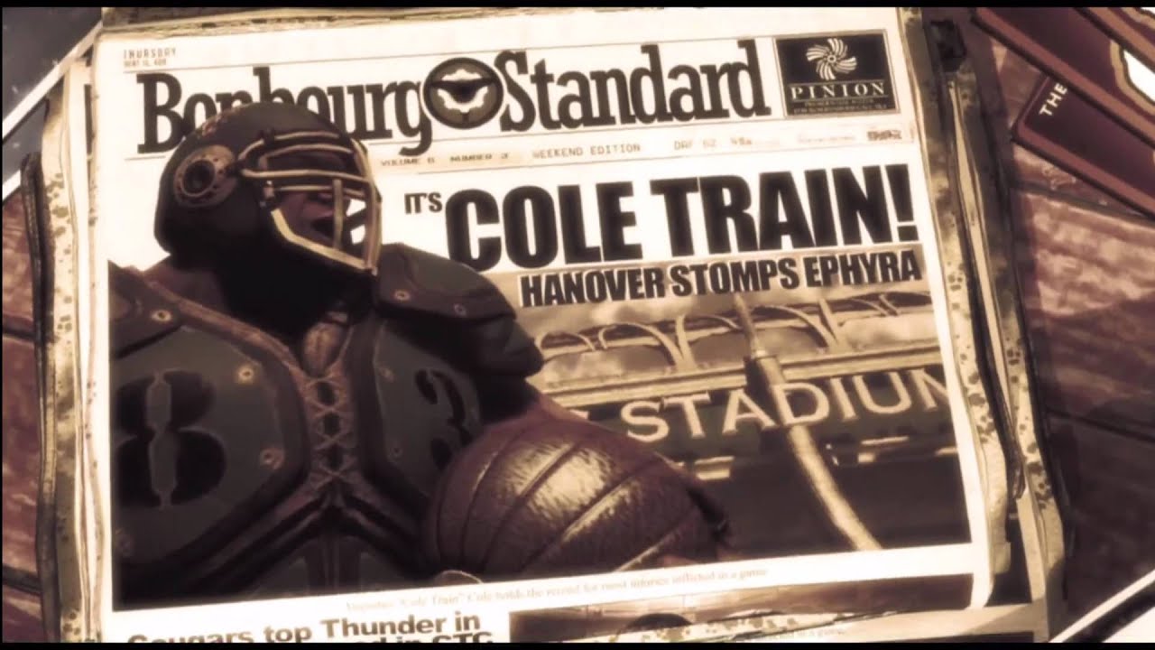 Cole Train Thrashball Cutscene Gears of War 3 - YouTube