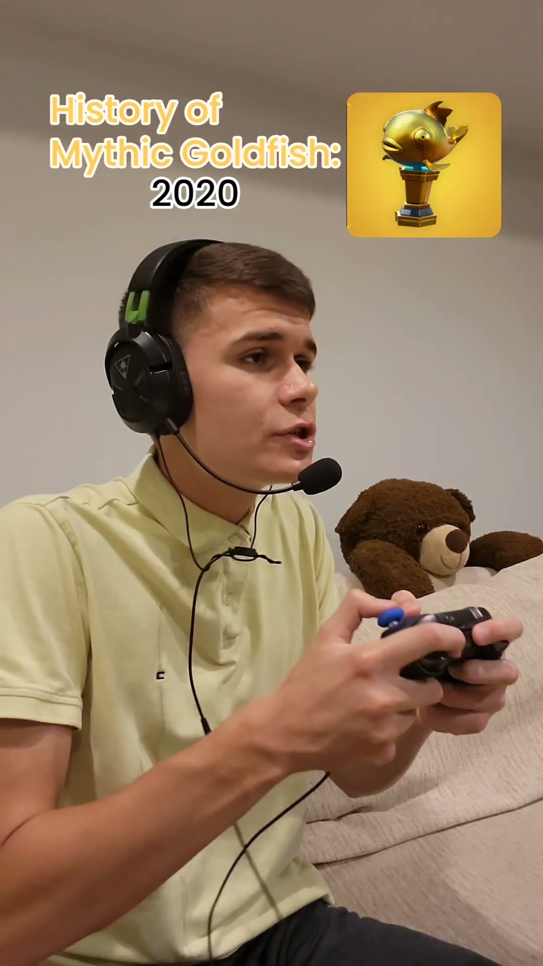 History of the mythic Goldfish #Fortnite #fyp - YouTube