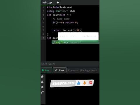 How to get number of digit using recursion☺🔥 #coding #programming #leetcode - YouTube