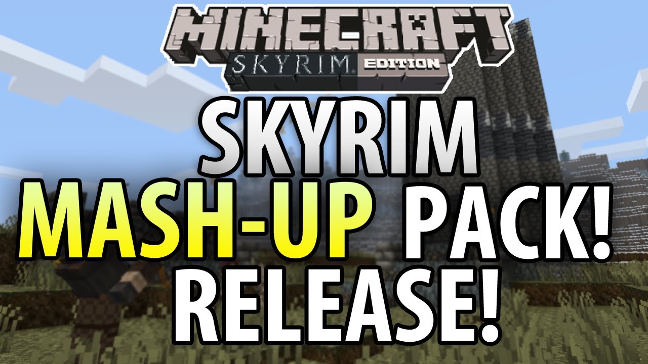 Minecraft (Xbox 360) - SKYRIM Mash-Up Pack TRAILER + Release Date Info ...