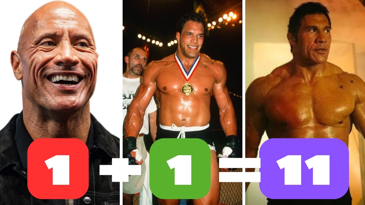 The shocking transformation of Dwayne Johnson into Mark Kerr: You HAVE to See This! - YouTube