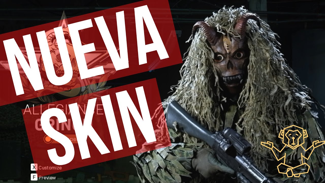 Nueva Skin de Call of Duty MW - NIGHTFANG (Grinch Skin) - ASANBOSAM ...