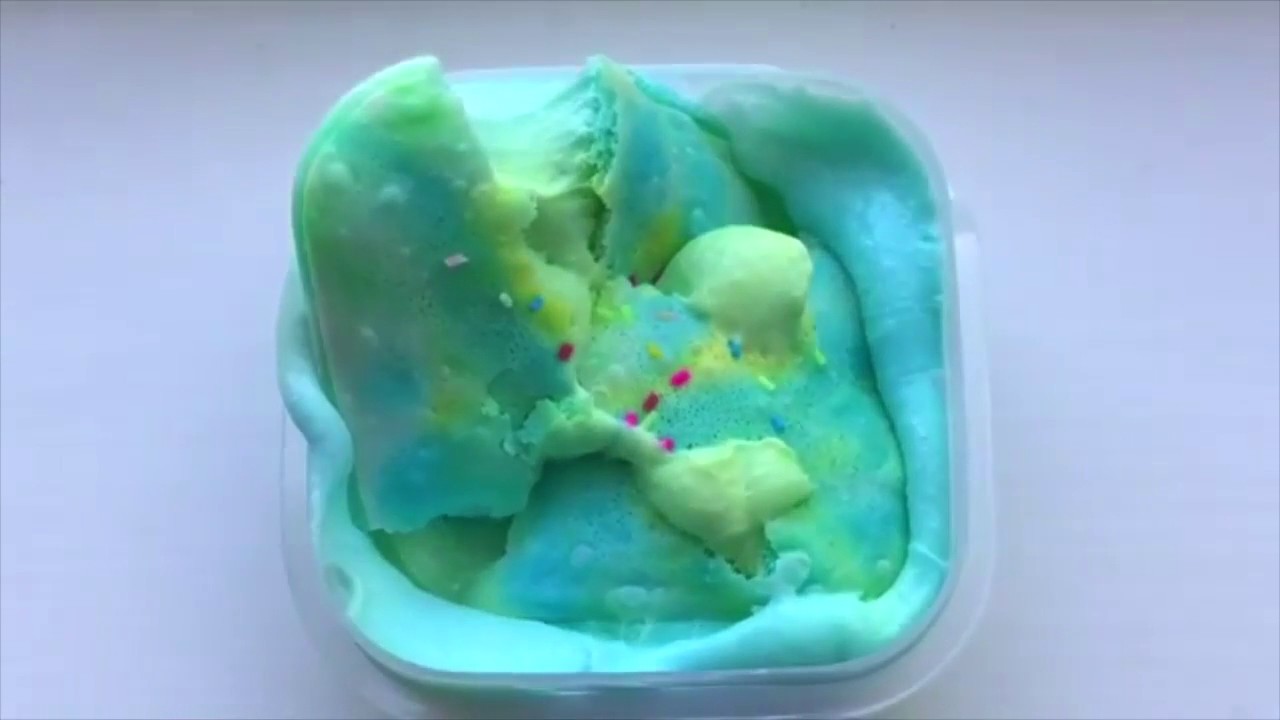Satisfying Slime - Iceberg Slime - YouTube