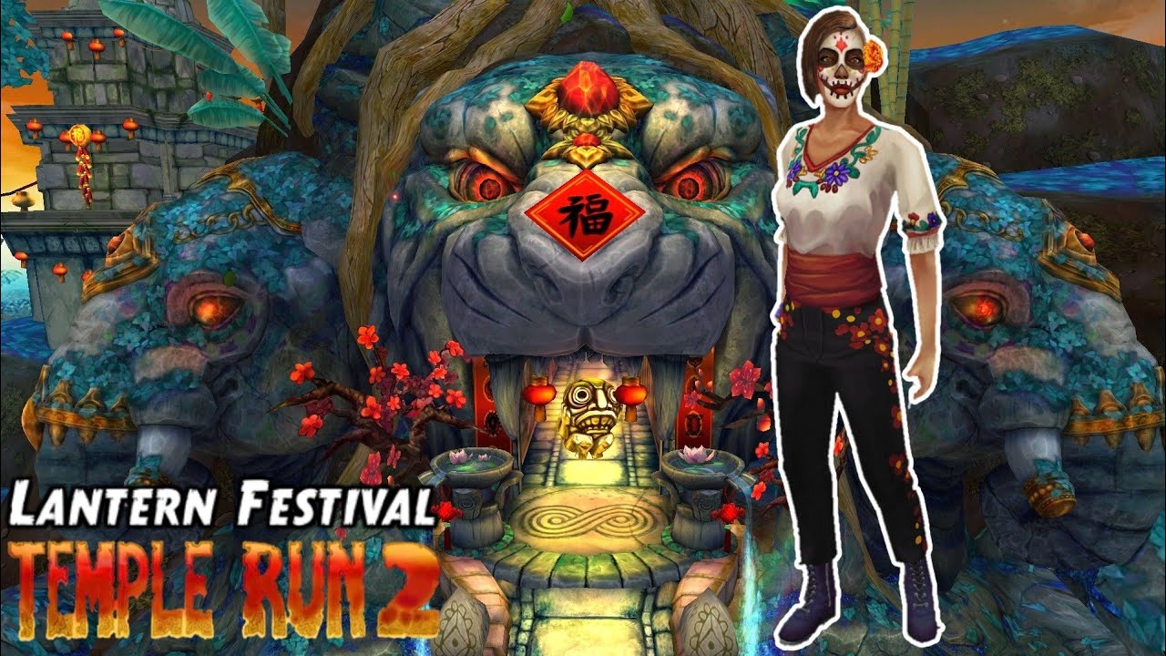 Maria Selva Calavera Run in Lantern Festival Temple Run 2 YaHruDv - YouTube