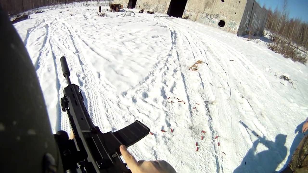 ACR suppressed with YHM .308 can - YouTube