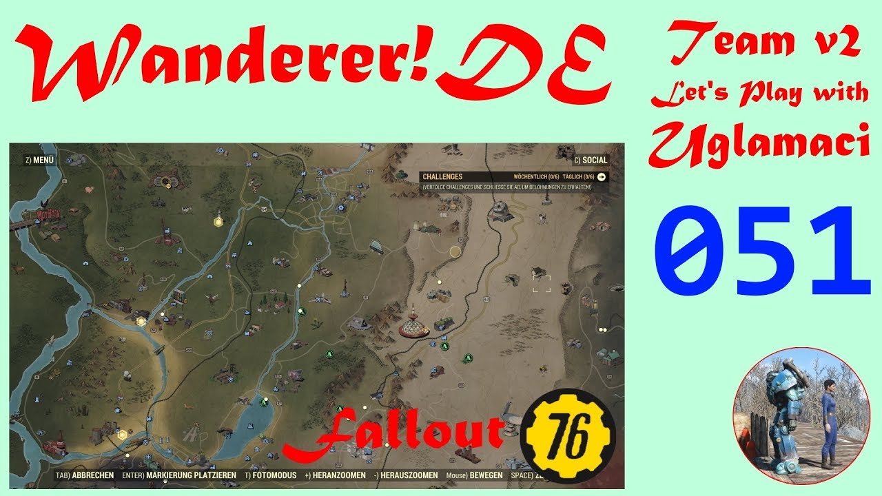 Fallout 76 TEAM v2 mit Uglamaci • 051 • Gutshof Aaronholt • Wanderer!DE ...