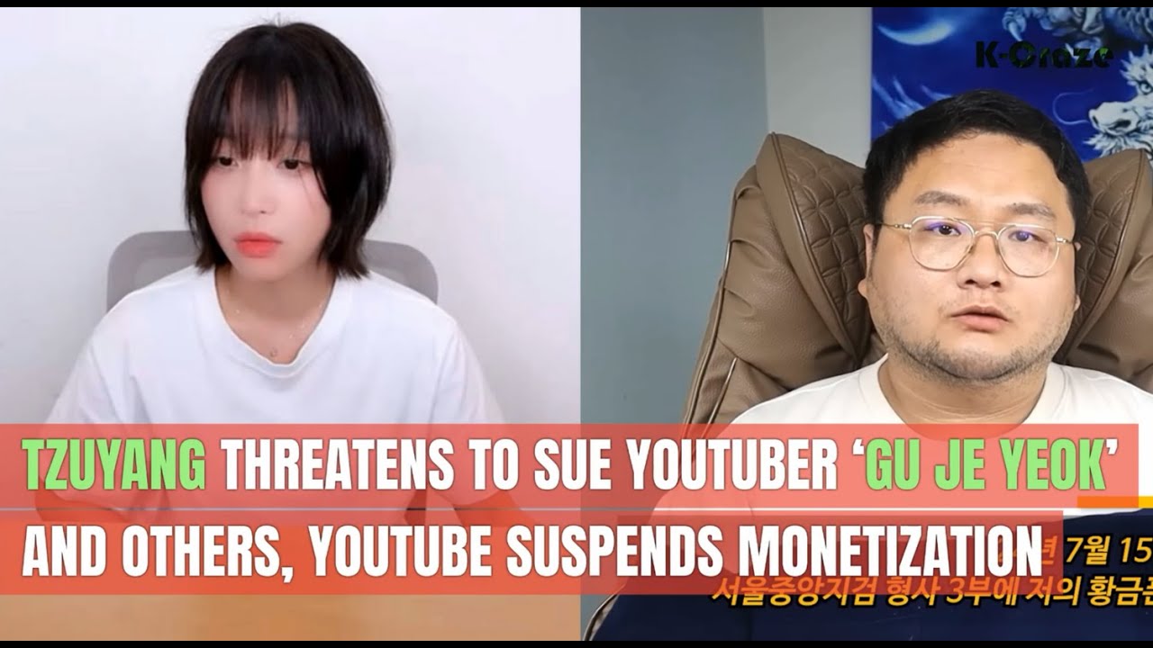 Tzuyang threatens to sue YouTuber ‘Gu Je Yeok’ and others, YouTube ...